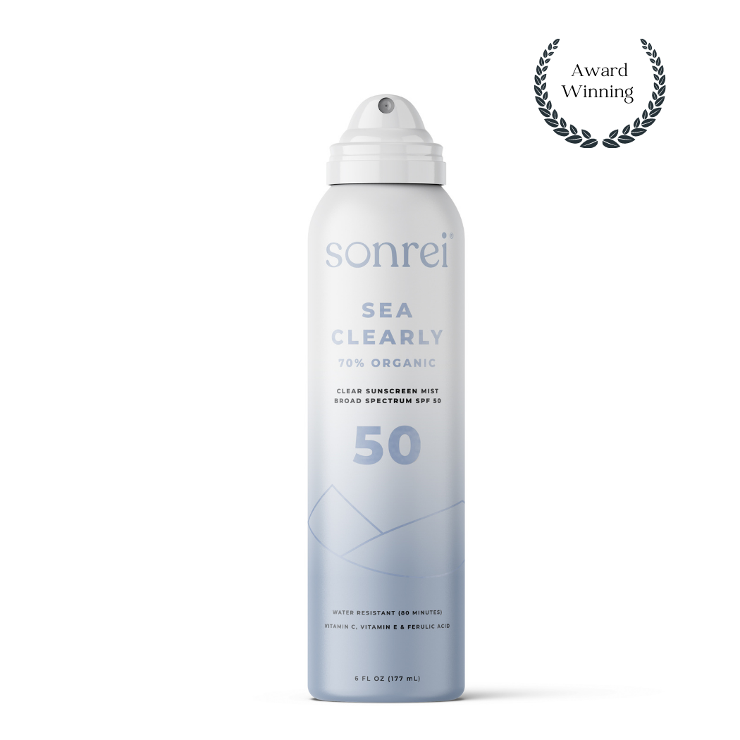 Sonrei Sea Clearly Organic Clear Sunscreen Mist SPF 50 - Sonrei | Eden